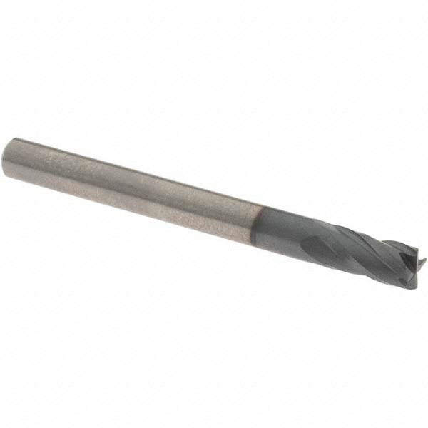 OSG - Square End Mill: 3/16" Dia, 5/16" LOC, 4 Flute, Solid Carbide ...