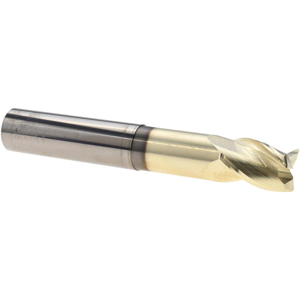 Accupro - Corner Radius End Mill: 3/4" Dia, 1" LOC, 0.0300" Radius, 4 ...