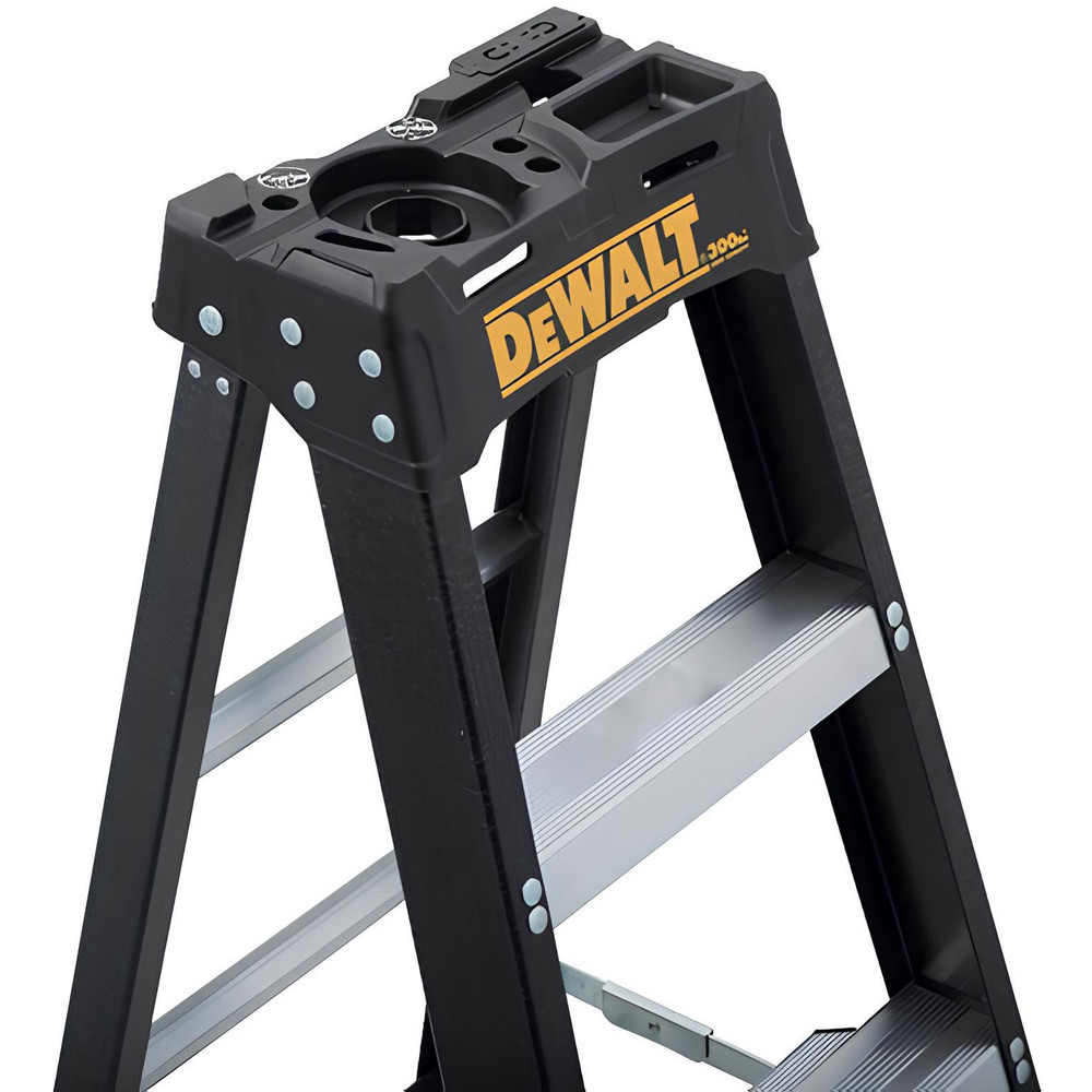 Louisville - 3 Step Aluminum Foldable Step Ladder: Type IA 300 lb ...