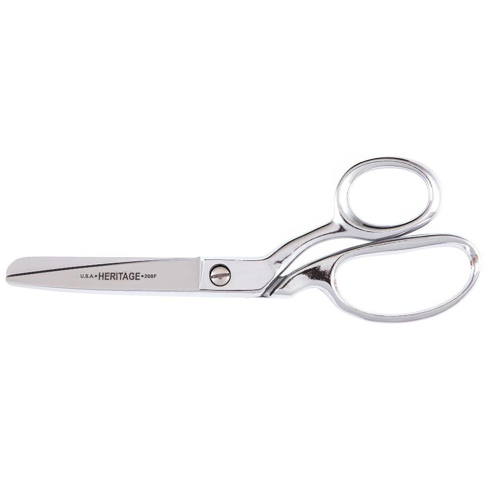 Heritage Cutlery - Snips: Bent Handle Metal Scissor with Fully Rounded ...