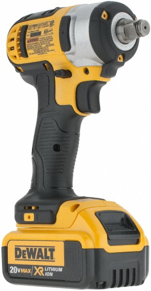DeWALT - 1/2" Drive 20 Volt Mid-Handle Cordless Impact Wrench & Ratchet ...