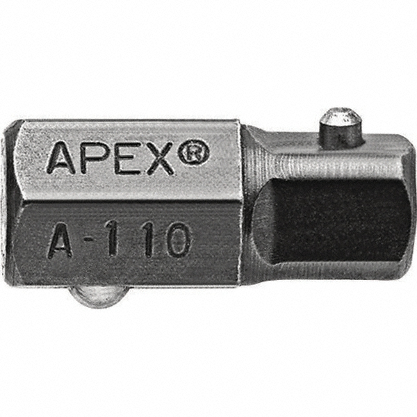 Apex - Socket Adapter: 1/2" Hex Male, 1/2" | MSC Direct