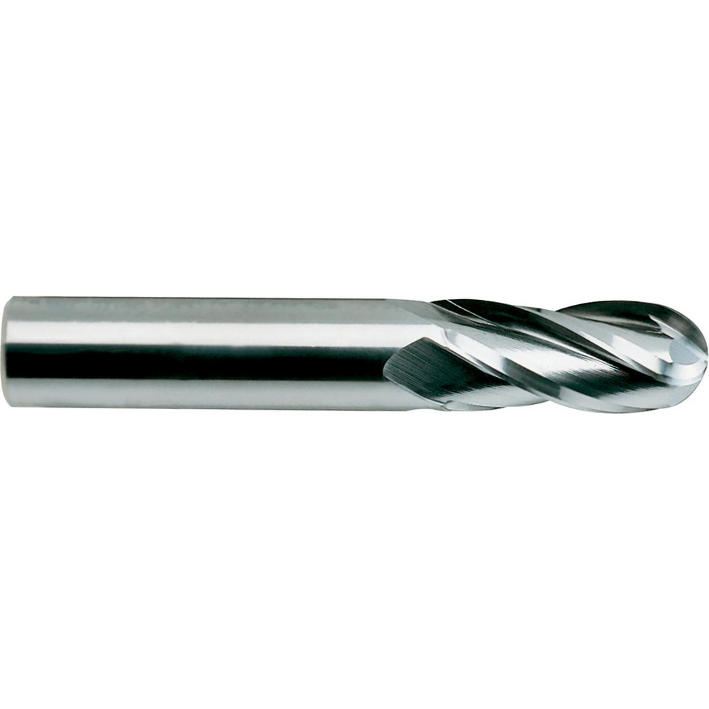 YG-1 - Ball End Mill: 3/4" Dia, 1-1/2" LOC, 4 Flute, Solid Carbide | MSC Direct