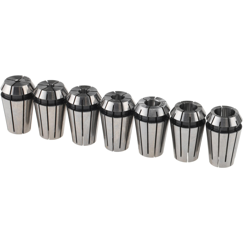 Accupro - Collet Set: 7 Pc, Series ER11, 1/16 to 1/4" Capacity | MSC Direct