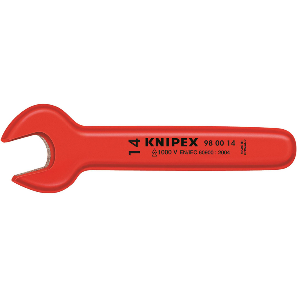 Knipex - Open End Wrenches: Wrench Type: Open End Wrench; Head Type ...