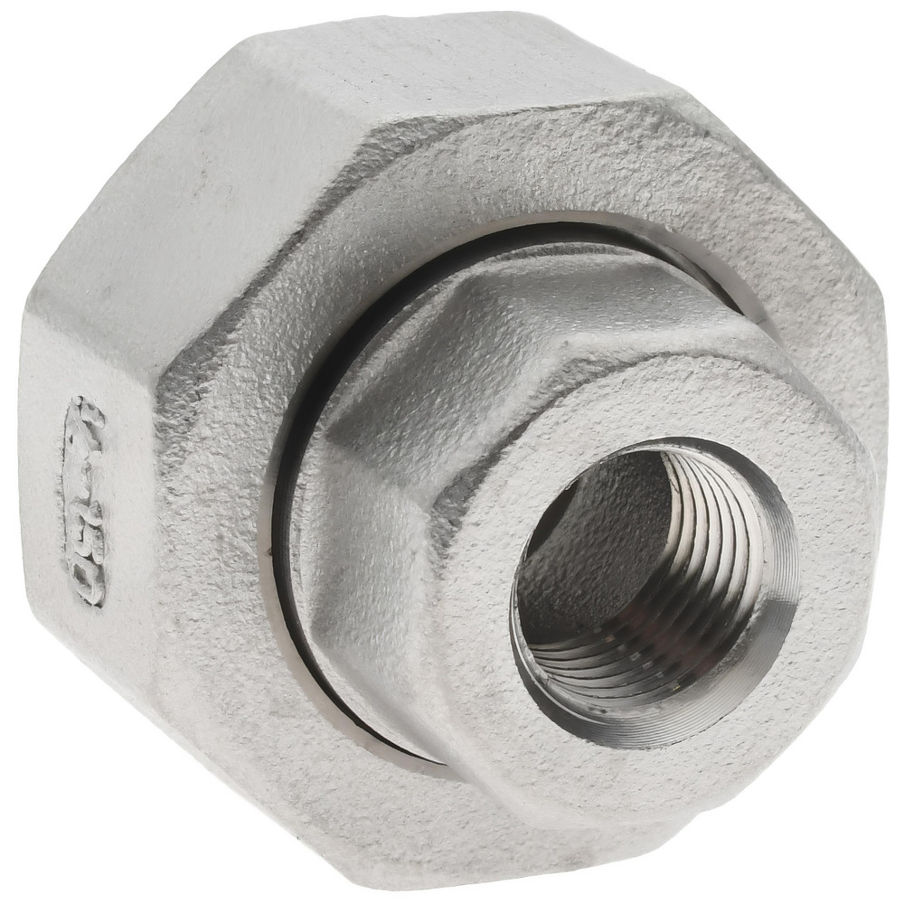 Value Collection - Pipe Union: 1/8", 304 Stainless Steel | MSC Direct
