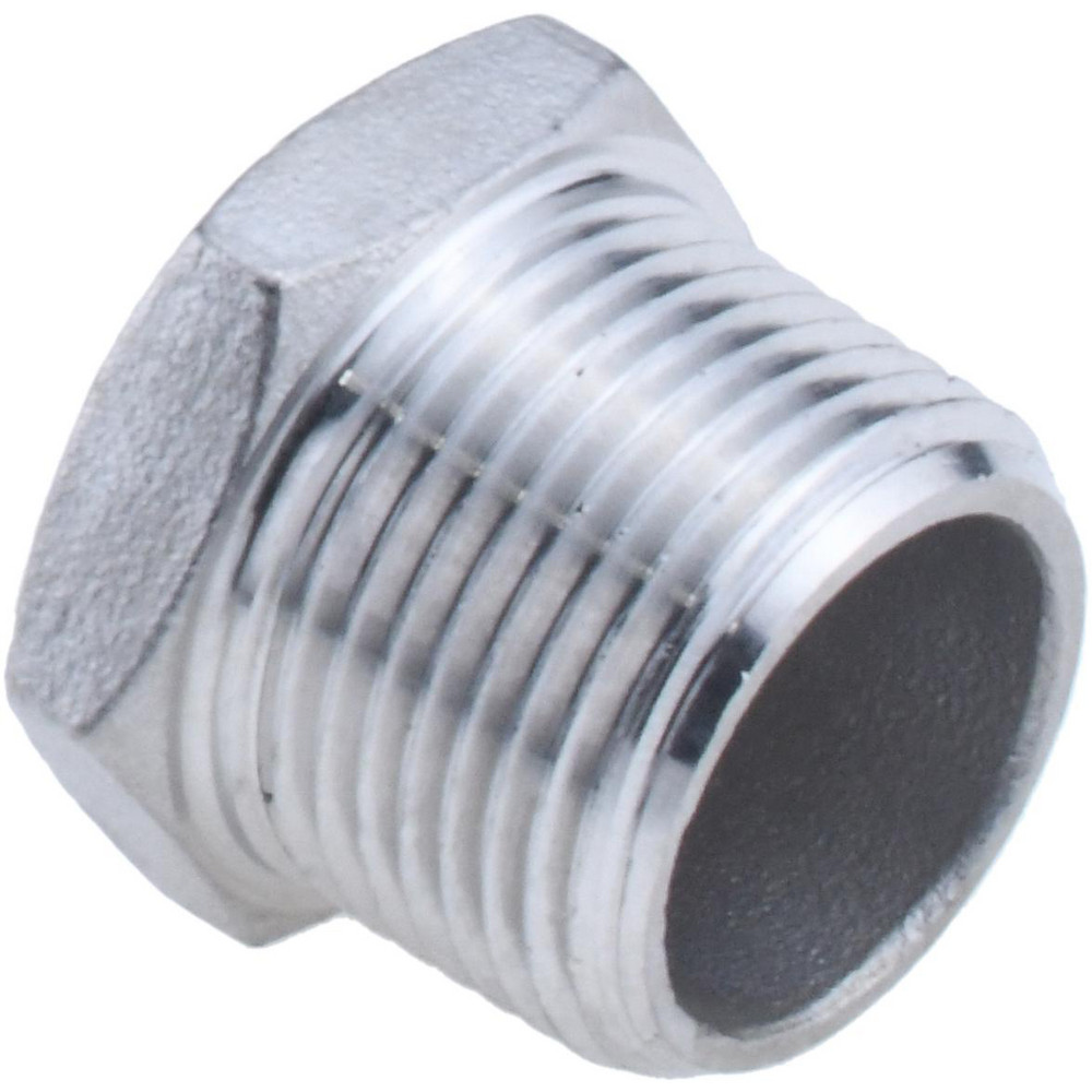 Value Collection - Pipe Hex Plug: 3/4", 304 Stainless Steel | MSC Direct