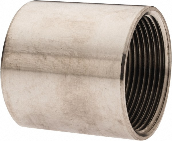 Value Collection - Pipe Coupling: 1-1/2", 304 Stainless Steel | MSC Direct