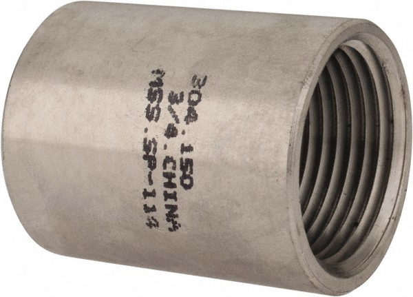 Value Collection - Pipe Coupling: 3/4", 304 Stainless Steel | MSC Direct