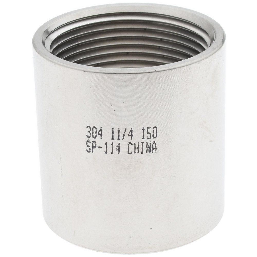Value Collection - Pipe Coupling: 1-1/4", 304 Stainless Steel | MSC Direct
