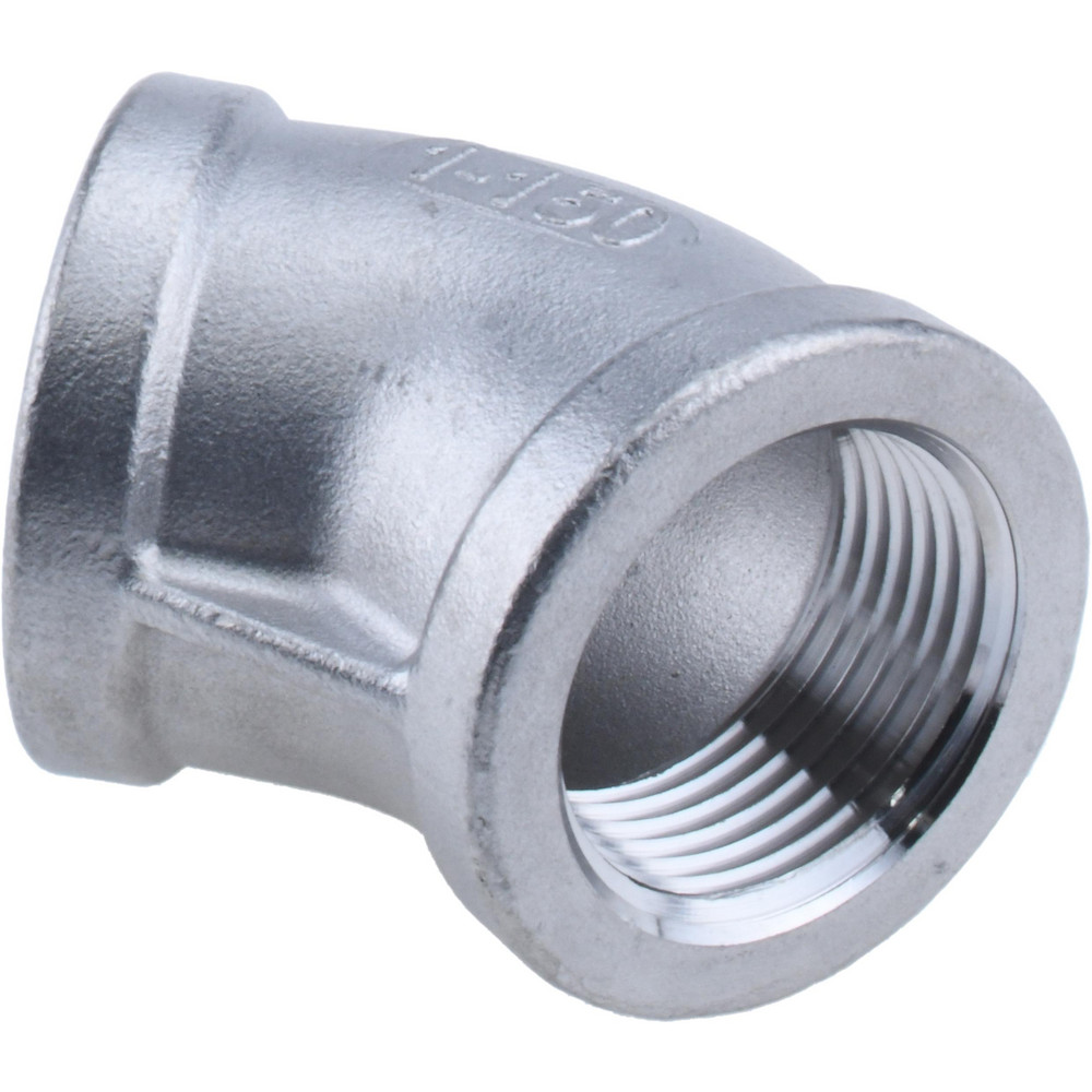 Value Collection - Pipe 45 deg Elbow: 1", 316 Stainless Steel | MSC Direct