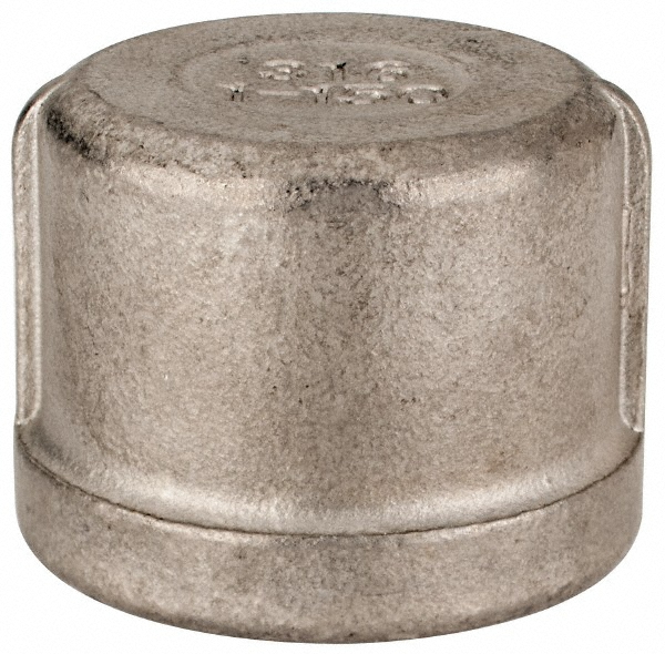 Value Collection - Pipe End Cap: 1", 316 Stainless Steel | MSC Direct