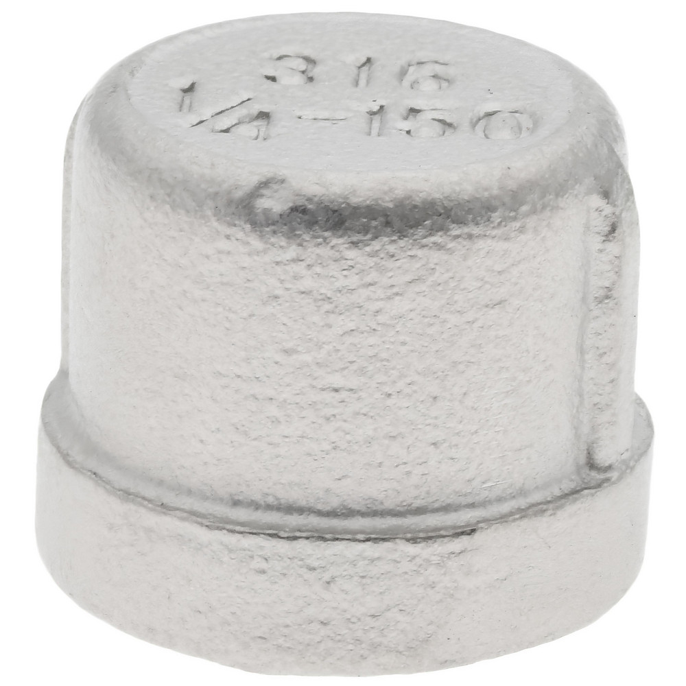 Value Collection - Pipe End Cap: 1/4", 316 Stainless Steel | MSC Direct