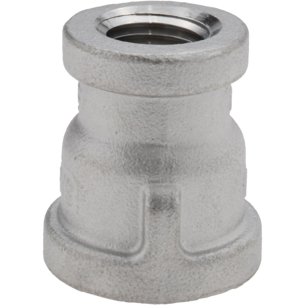 Value Collection - Pipe Reducing Coupling: 3/8 x 1/4", 316 Stainless ...
