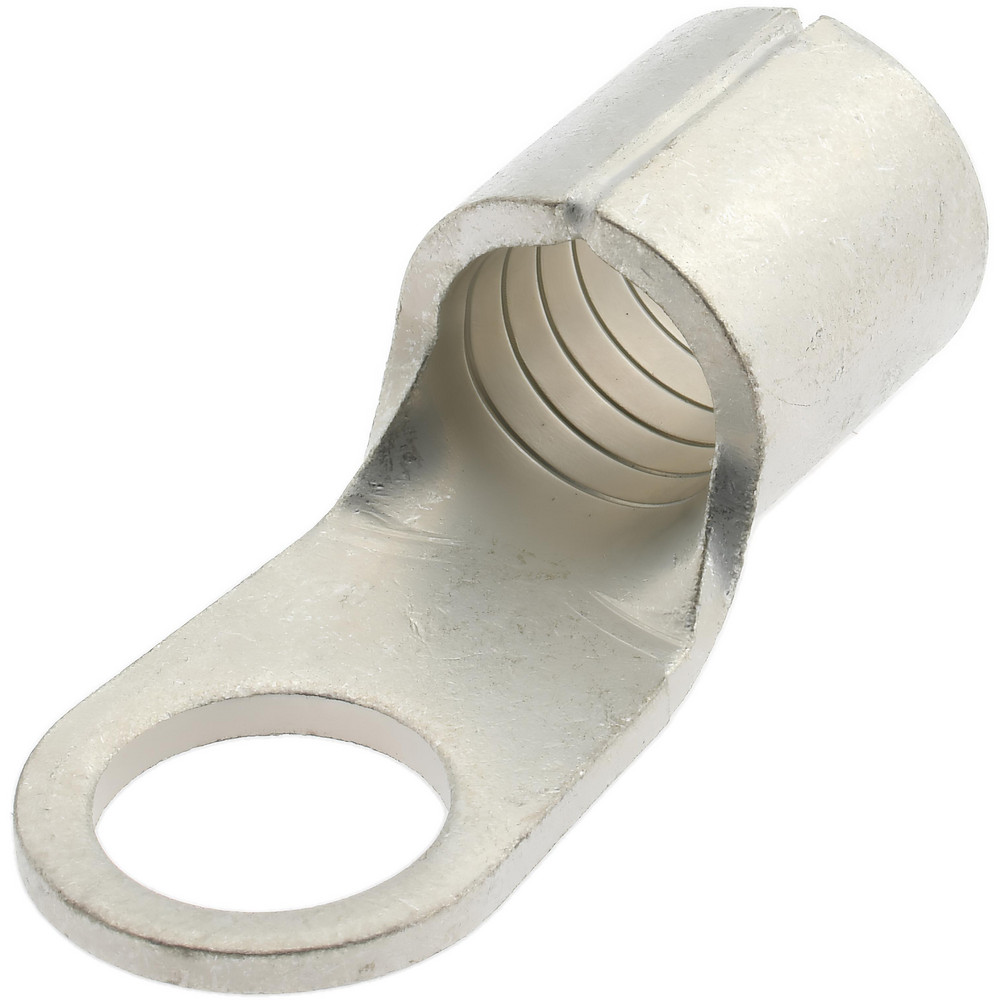 Value Collection - Circular Ring Terminal: Non-Insulated, 2 AWG, Crimp ...