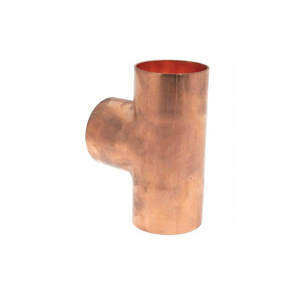Value Collection - Wrot Copper Pipe Tee: 2" x 2" x 2" Fitting, C x C x ...