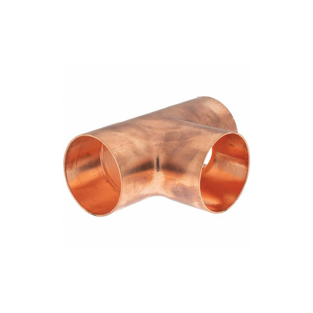 Value Collection - Wrot Copper Pipe Tee: 2" x 2" x 2" Fitting, C x C x ...
