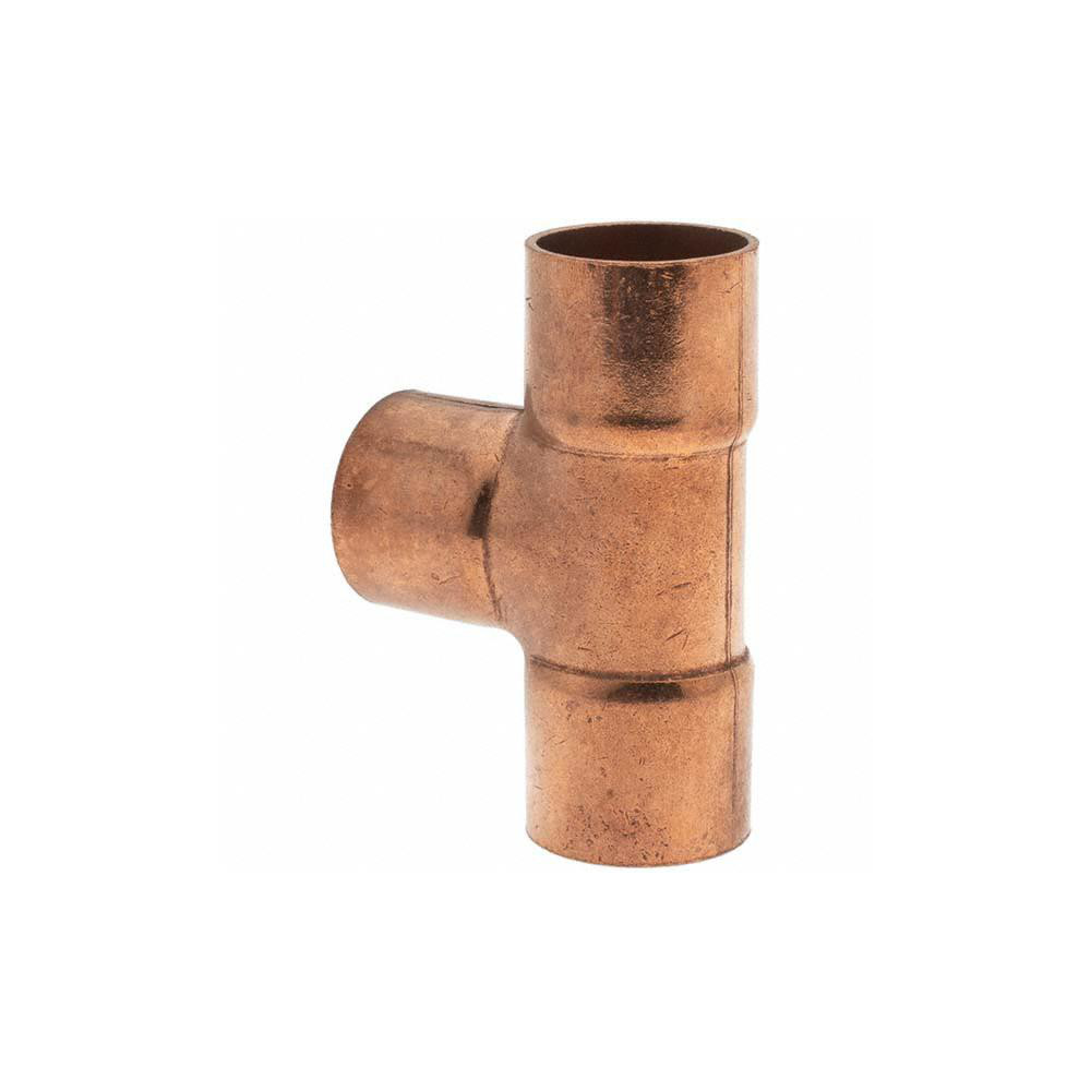 Value Collection - Wrot Copper Pipe Tee: 5/8" x 5/8" x 5/8" Fitting, C ...
