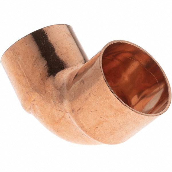 Value Collection - Wrot Copper Pipe 90 ° Elbow: 1-1/4" x 1-1/4" Fitting ...