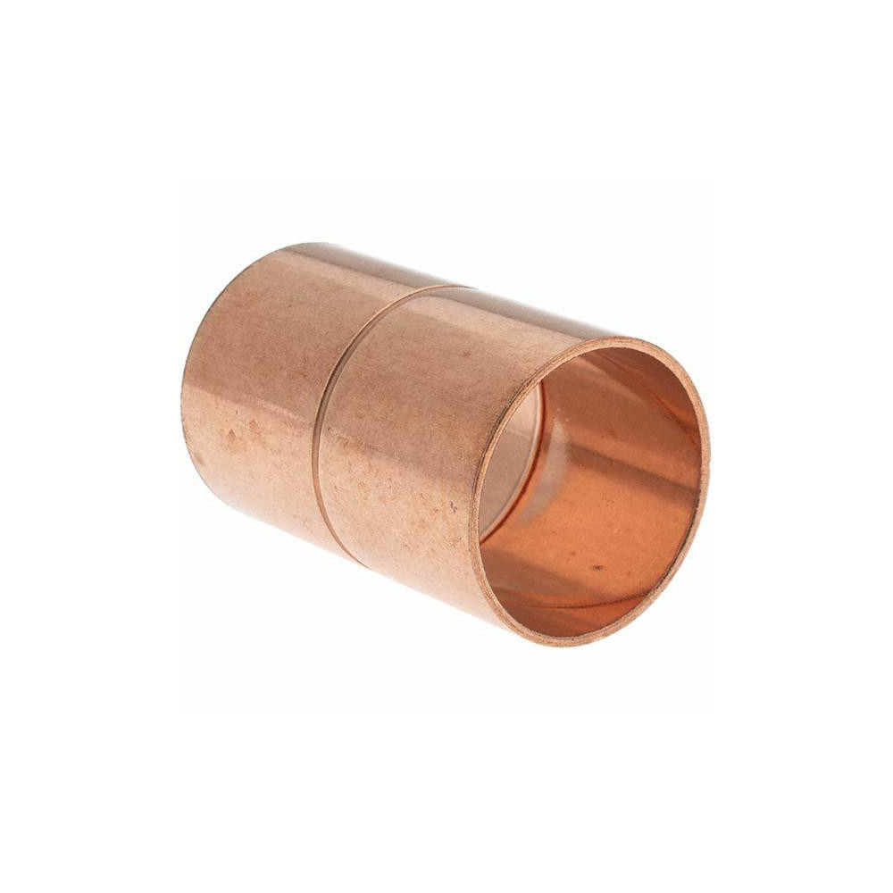 Value Collection - Wrot Copper Pipe Coupling: 1" Fitting, C x C | MSC ...