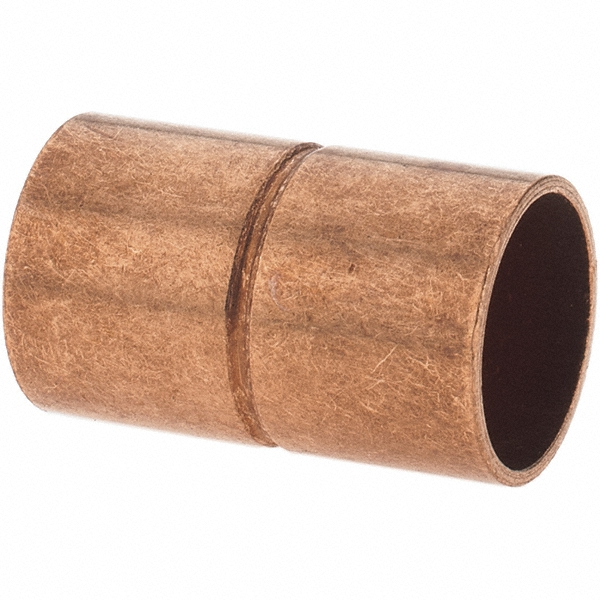 Value Collection - Wrot Copper Pipe Coupling: 1/4" Fitting, C x C | MSC ...