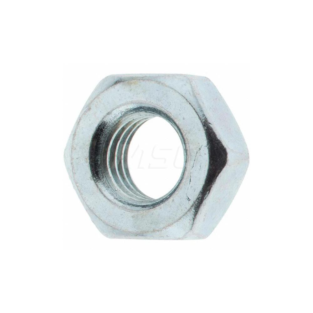 Value Collection - Hex Nut: M10x1.5, Grade Class 10 Steel, Zinc Finish ...