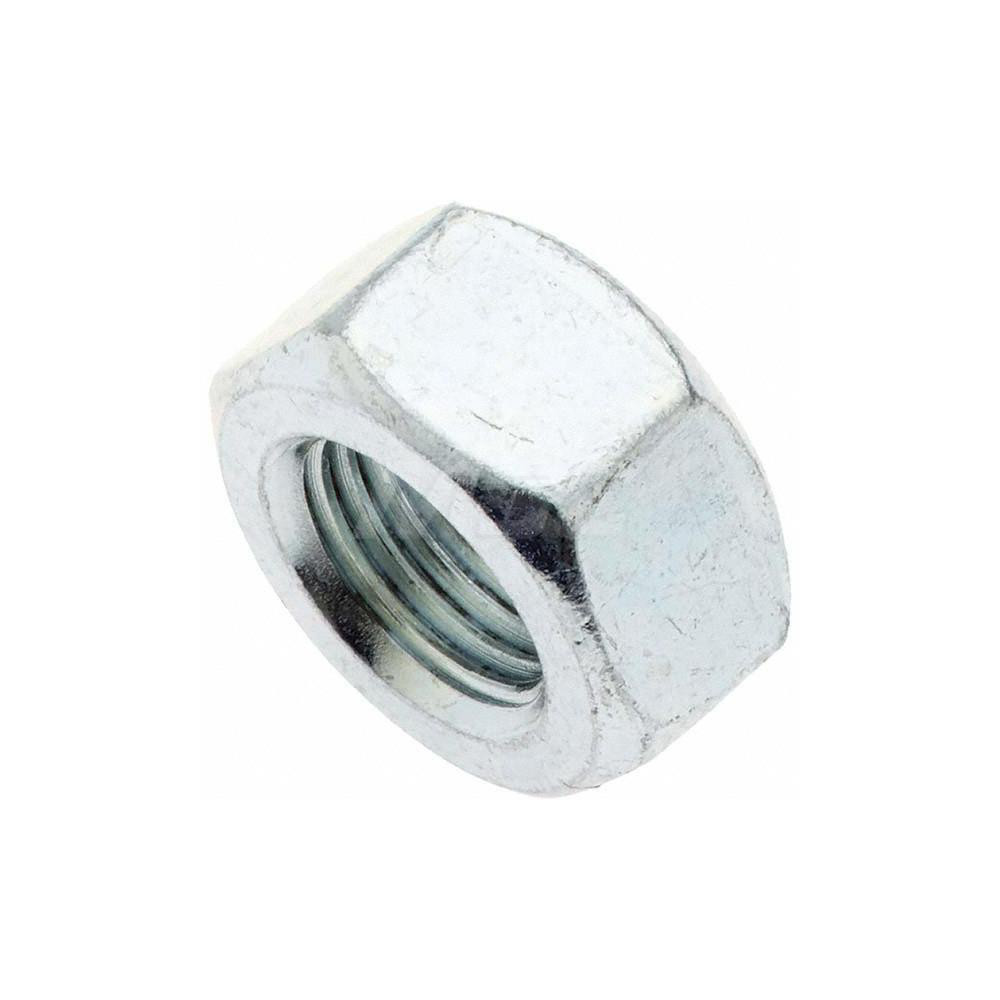 Value Collection - Hex Nut: M12x1.25, Grade Class 8 Steel, Zinc Finish ...