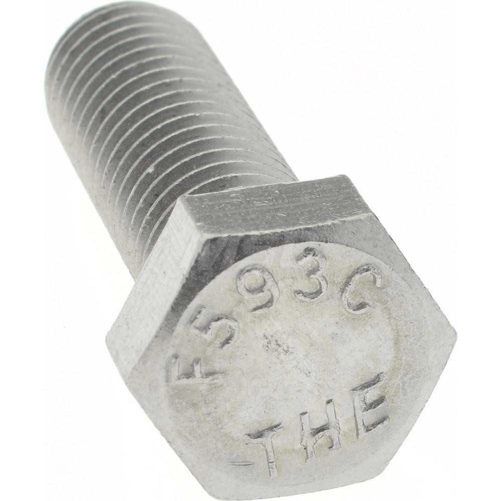 Value Collection - Hex Head Cap Screw: 7/16-14, 1-1/2" Length Under ...
