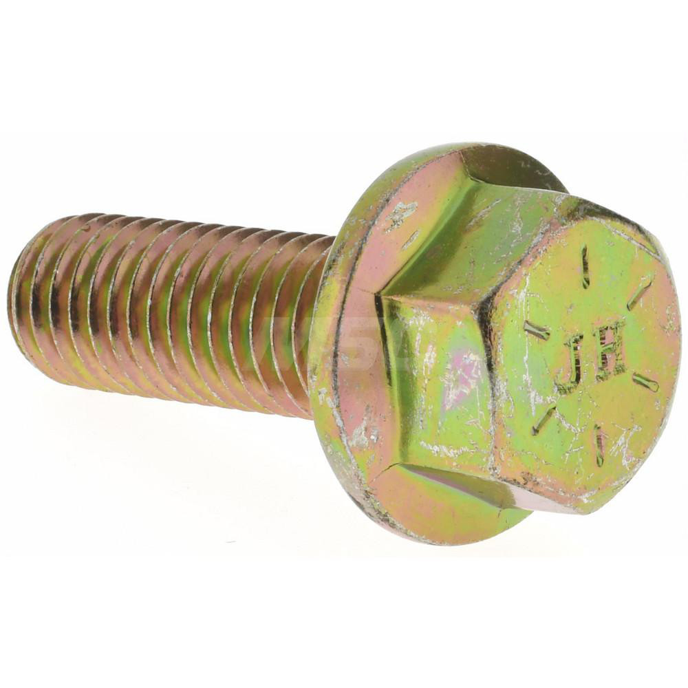 Value Collection - Smooth Flange Bolt: 1/2-13 UNC, 1-1/2" Length Under ...