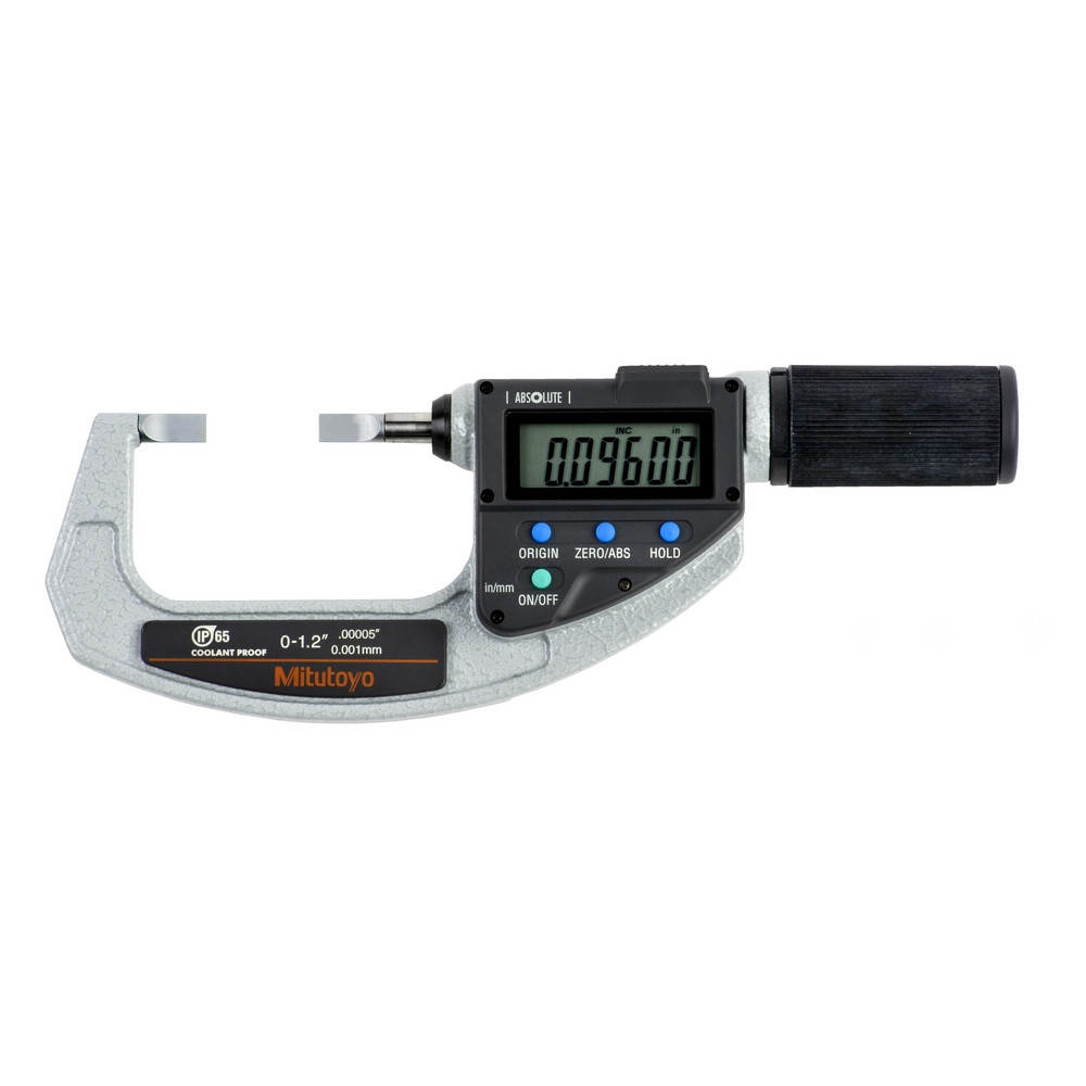Mitutoyo - Blade Micrometers: Minimum Measurement (Decimal Inch): 0. ...