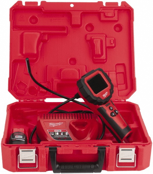 Milwaukee Tool - 0.3543 Inch Wide Camera Head, 3 Ft. Probe, 1x ...