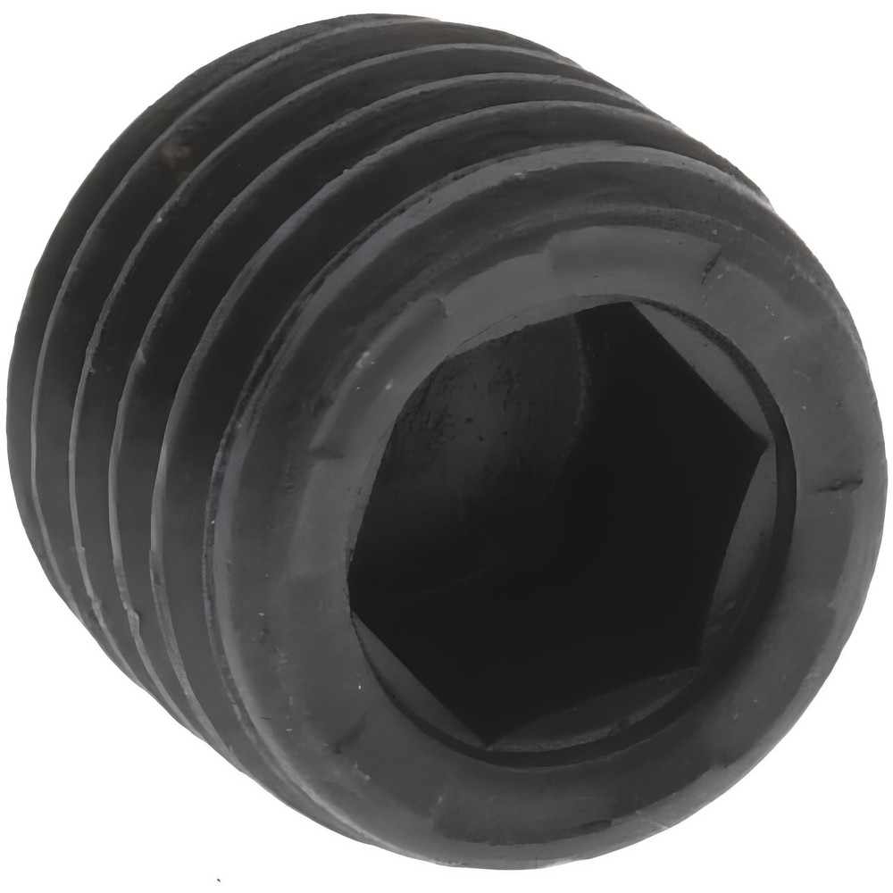 Made in USA - 1/16-27, 1/16" OAL, Alloy Steel Socket Pressure Plug ...