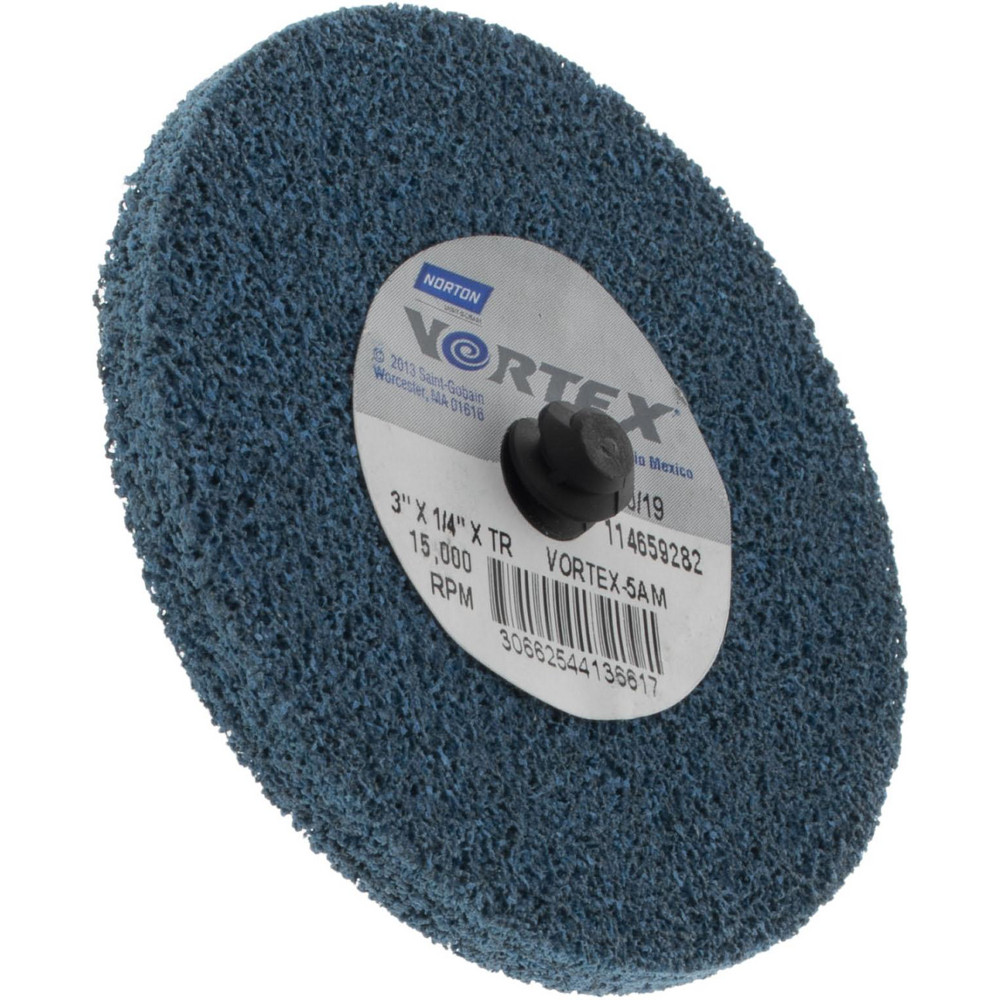 Norton - Deburring Disc: 3" Dia, Medium Grade, Aluminum Oxide | MSC Direct
