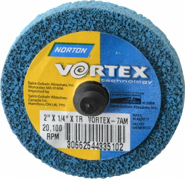 Norton - 2" Medium Grade Aluminum Oxide Deburring Disc - 45450483 - MSC ...