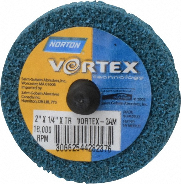 Norton - 2" Medium Grade Aluminum Oxide Deburring Disc - 45450509 - MSC ...