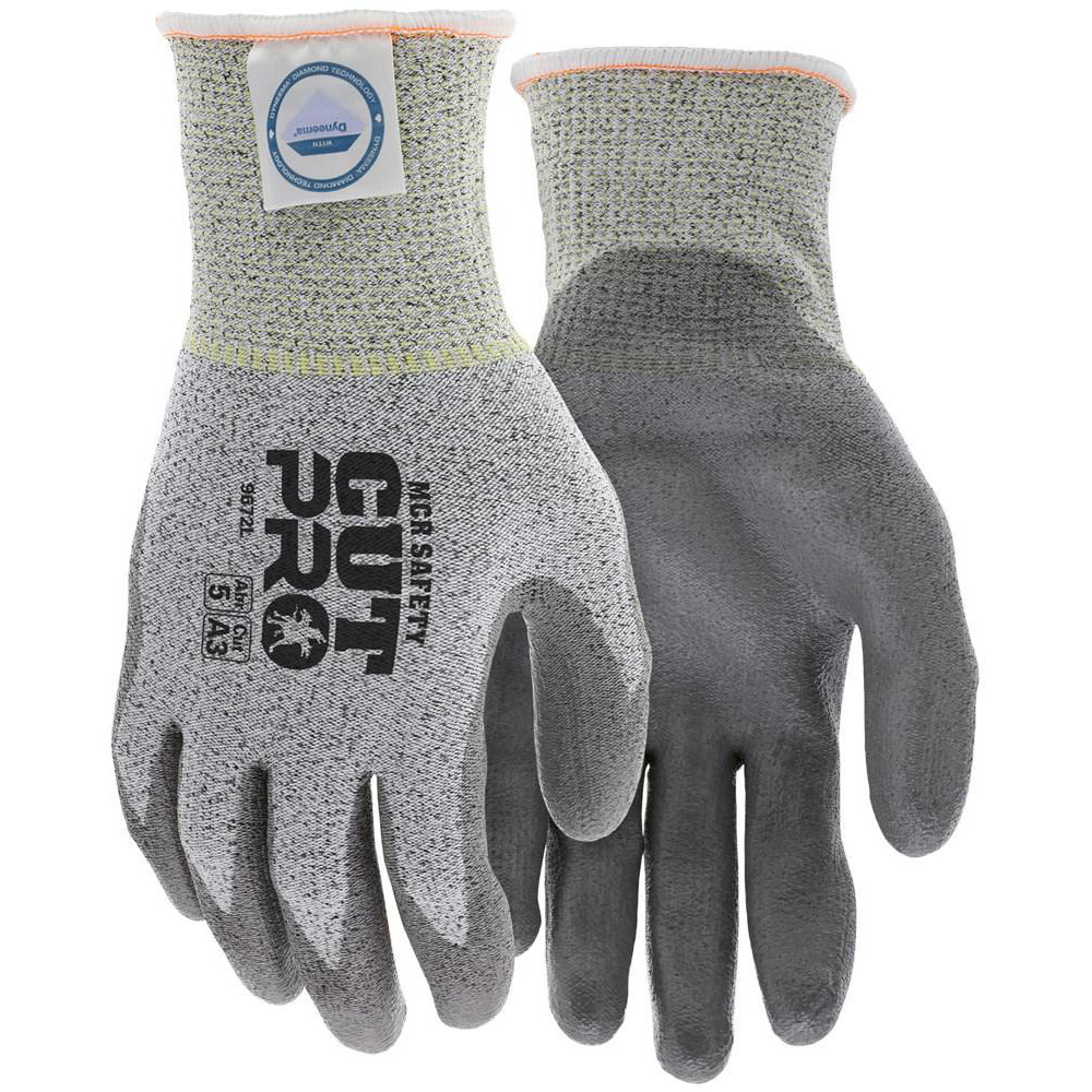 MCR Safety - Cut, Puncture & Abrasion-Resistant Gloves: Memphis® 9672, Size X-Large, ANSI Cut A3 ...