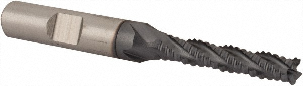 Niagara Cutter - 1/4" Diam, Coarse Pitch, 1-1/4" LOC, 4 Flute Cobalt ...