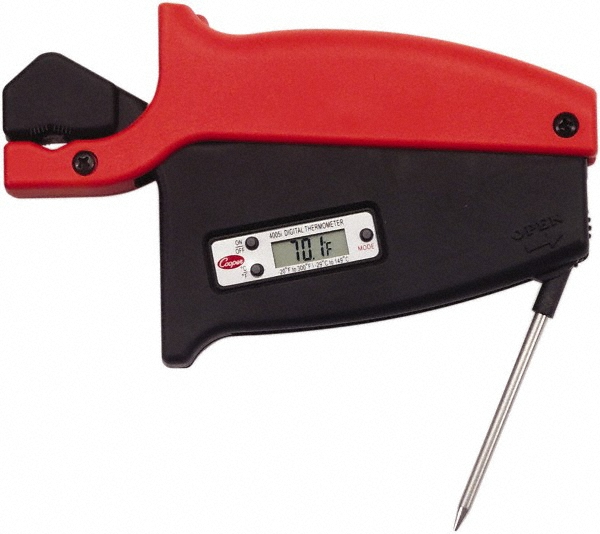 Cooper - -20/300F W/ 2.5" PROBE DIGITAL PIPE CLAMP THERM | MSC Direct