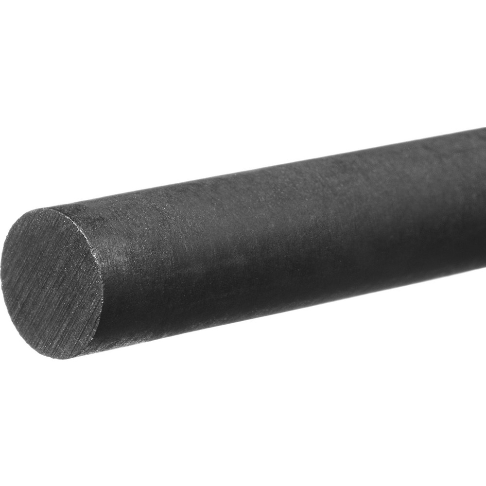 USA Industrials - Plastic Rod: Acetal Homopolymer, 1" Dia, 120" Long, Black, Opaque | MSC Direct