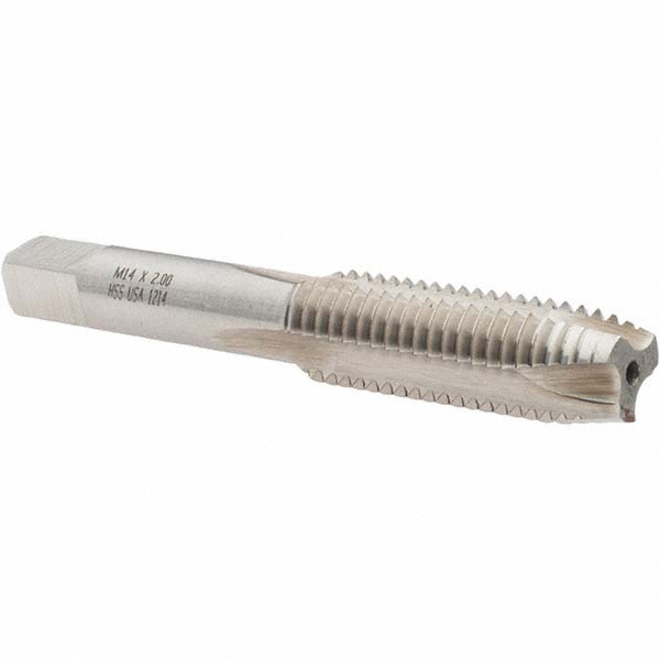 Made in USA - Spiral Point Tap: M14x2 Metric Coarse, 3 Flutes, Plug ...