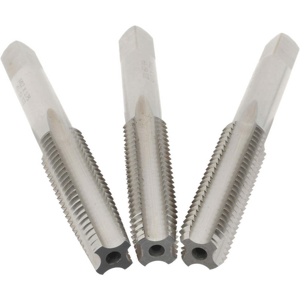 Made in USA - Tap Set: M12 x 1.75, 4 Flute, Bottoming Plug & Taper ...