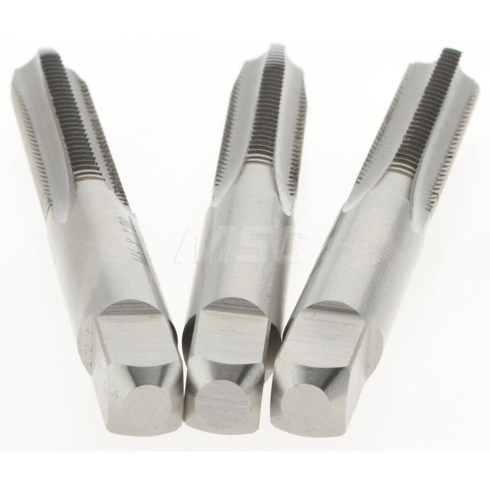 Made in USA - Tap Set: M6 x 1 Metric Coarse, 4 Flute, Bottoming Plug ...