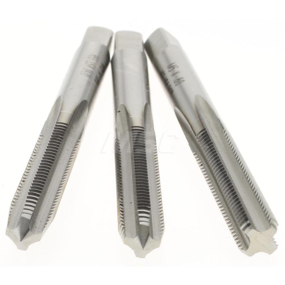 Norseman Drill&Tool - Tap Set: M5 x 0.8 Metric Coarse, 4 Flute ...