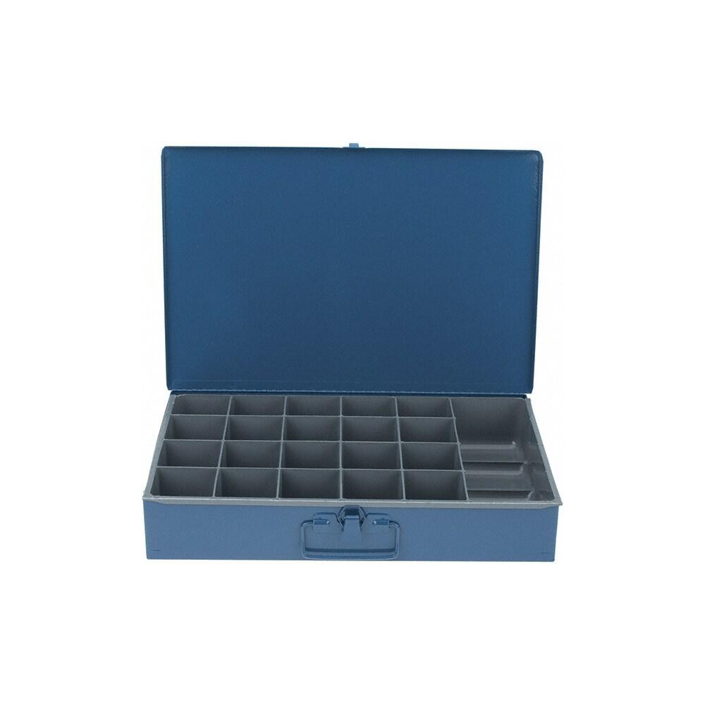 Durham - Small Parts Storage Box: 21 Compartments, 18.31" OAW, 12.43 ...