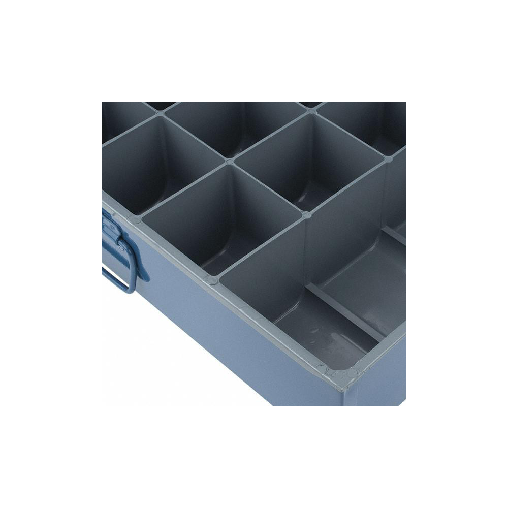 Durham - Small Parts Storage Box: 21 Compartments, 18.31" OAW, 12.43 ...