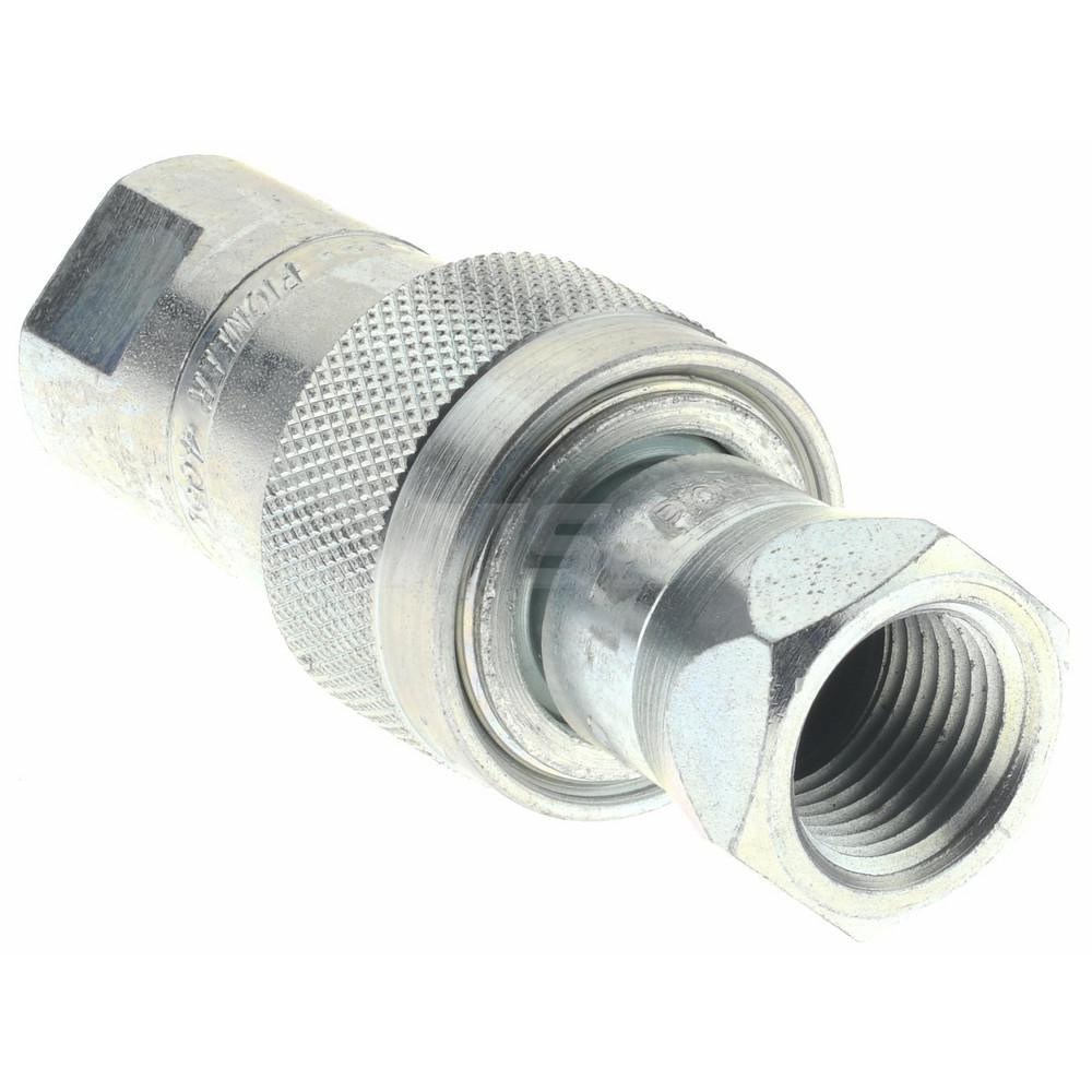 Parker - 1/2 Thread Hydraulic Hose Coupler - 45649662 - MSC Industrial ...
