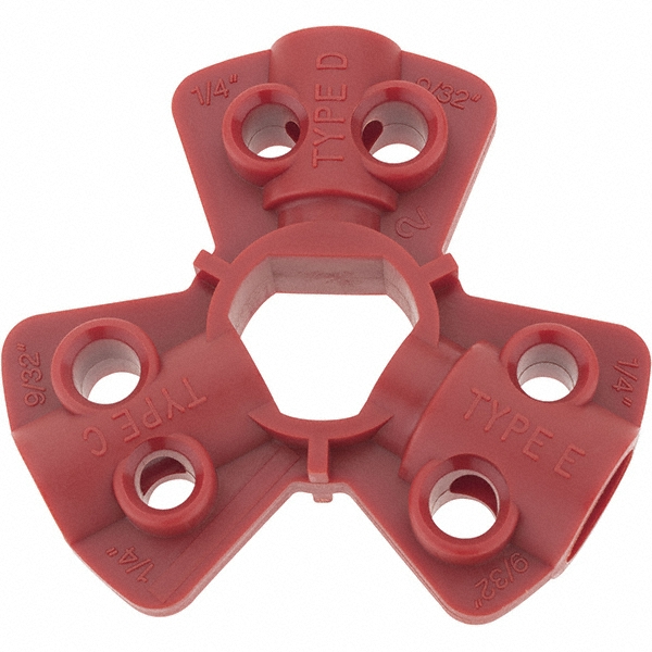 Brady - Pneumatic Quick Disconnect Lockout: 6 Padlocks Max, 9/32" Max ...