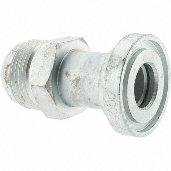 Eaton - Steel Flared Tube Adapter: 1" OD, 37 deg Flared Angle | MSC Direct