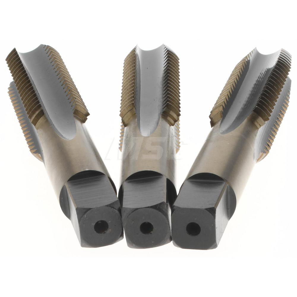 Import - Tap Set: 5/8-11 UNC, 4 Flute, Bottoming Plug & Taper, High ...