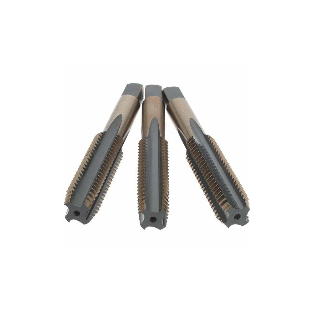 Import - Tap Set: 1/2-13 UNC, 4 Flute, Bottoming Plug & Taper, High ...